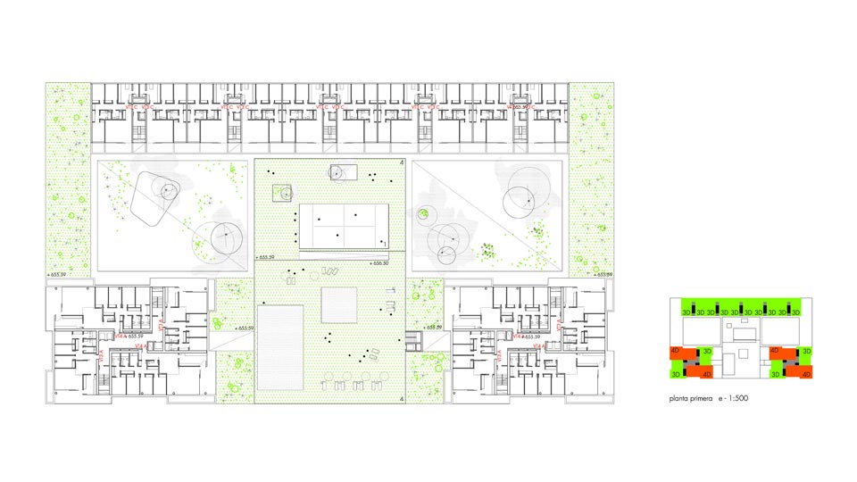 Aranguren + Gallegos Arquitectos | Dwellings in Valdebebas